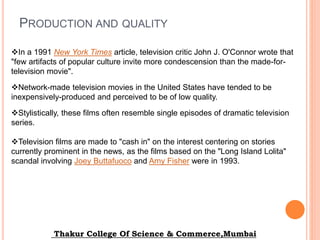 Understanding TV Formats & types of format Part B | PPTX