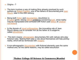 Understanding TV Formats & types of format Part B | PPTX