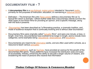 Understanding TV Formats & types of format Part B | PPTX