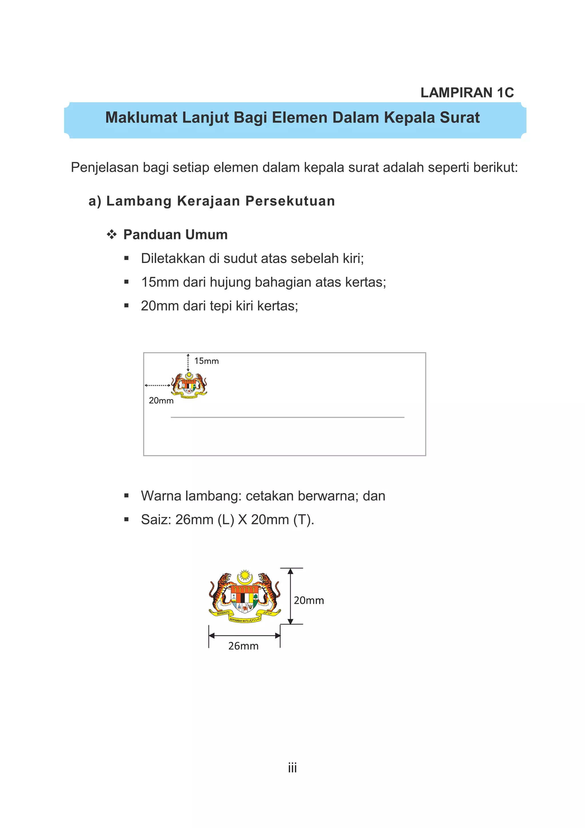 Format surat rasmi | PDF