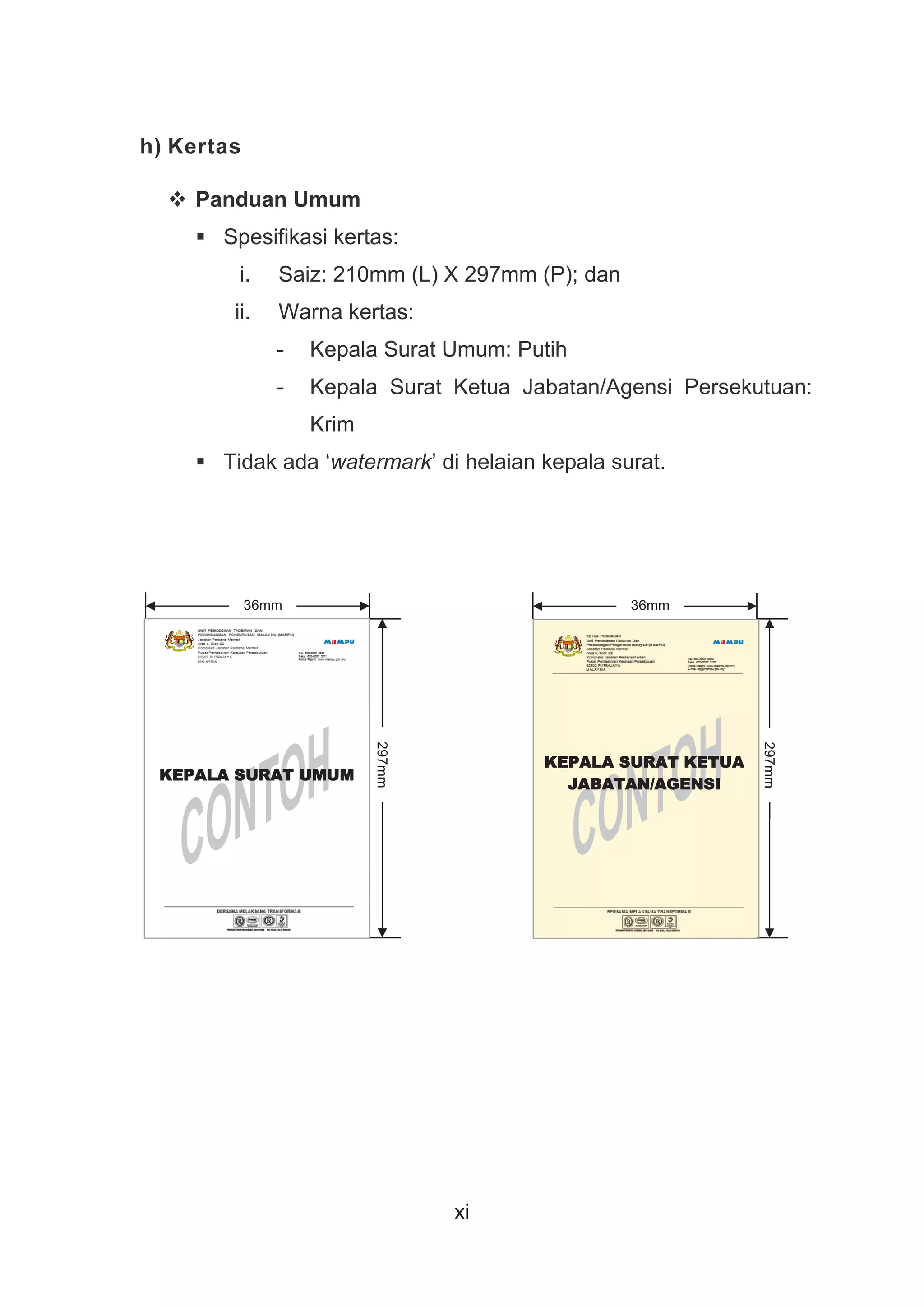 Format surat rasmi | PDF