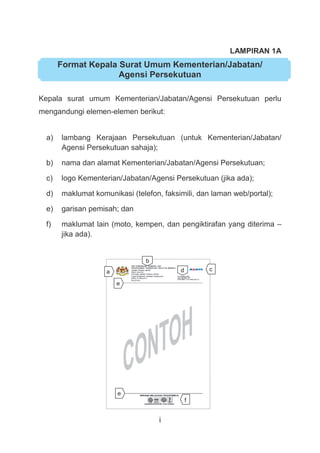 Format surat rasmi | PDF