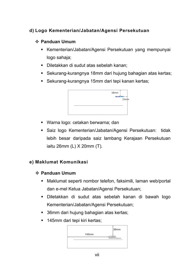 Format surat rasmi | PDF