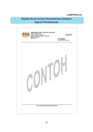 Format surat rasmi | PDF