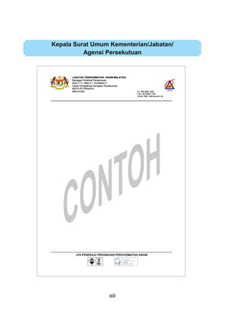 Format surat rasmi | PDF