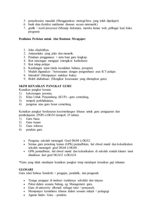 Format suruhanjaya perkhidmatan_pelajaran_terbaharu_2011 | PDF