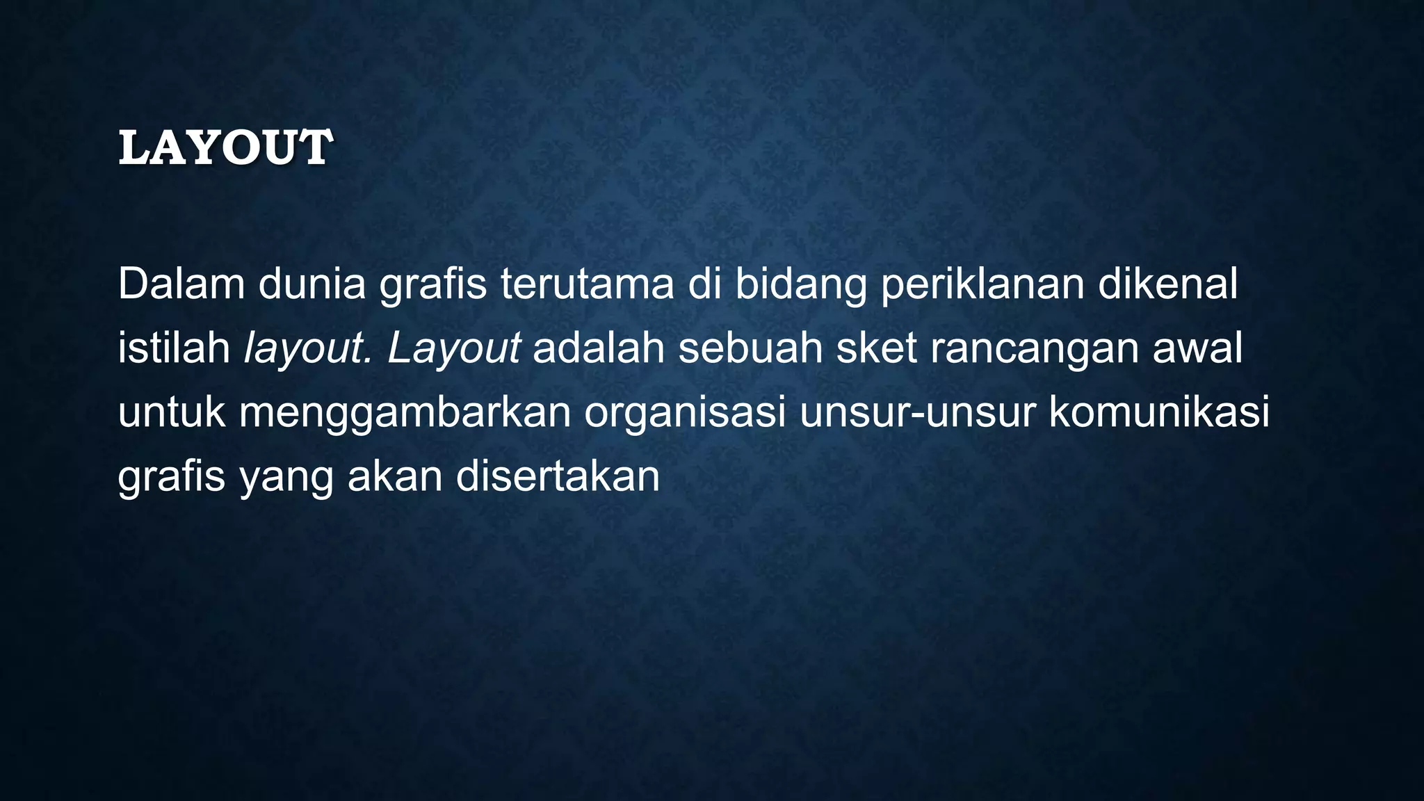 Format Tata letak | PPTX