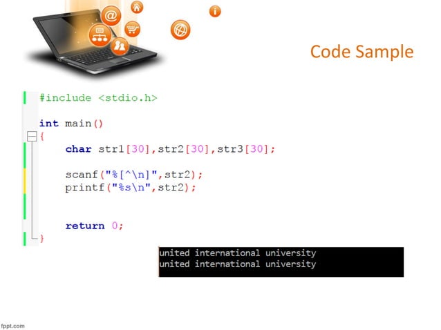 SPL 5 | scanf in C | PPT