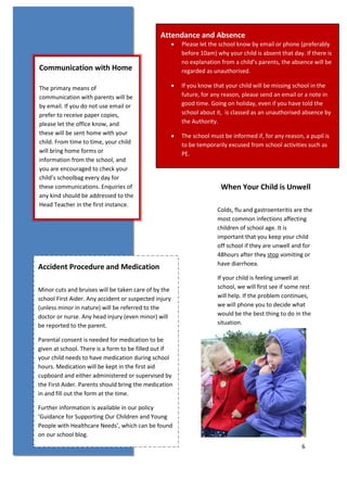New parent handbook 2019-2020 | PDF