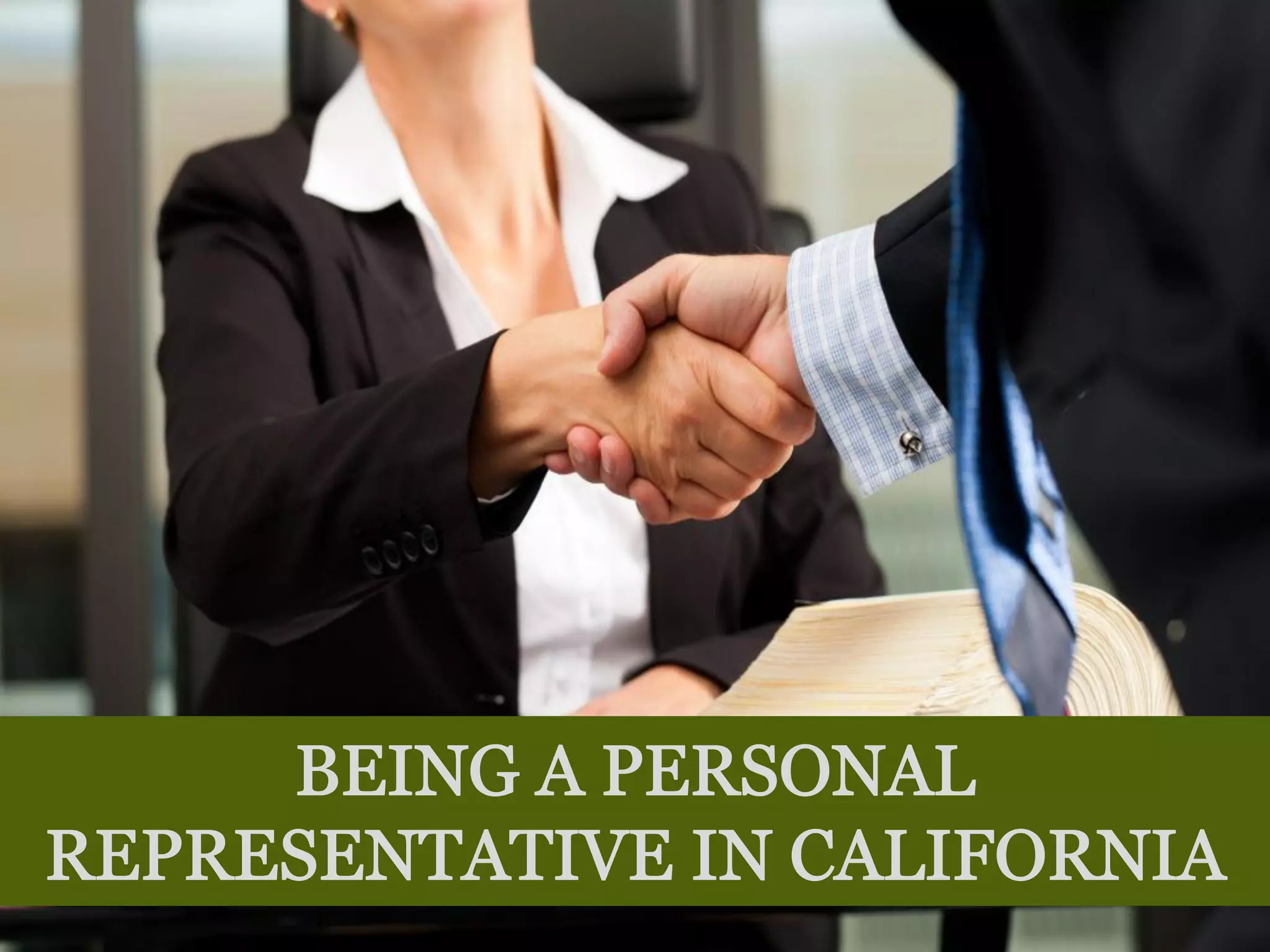 Guide to Personal Representative in California | PDF
