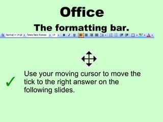 Formatting Toolbar Test | PPT