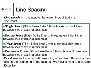 formatting_and_editing_skills in basic computer | PPT