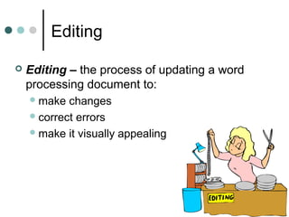 Formatting and editing skills (1) | PPT