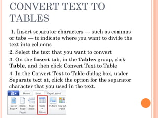Formatting content in_word_(part_2) | PPT