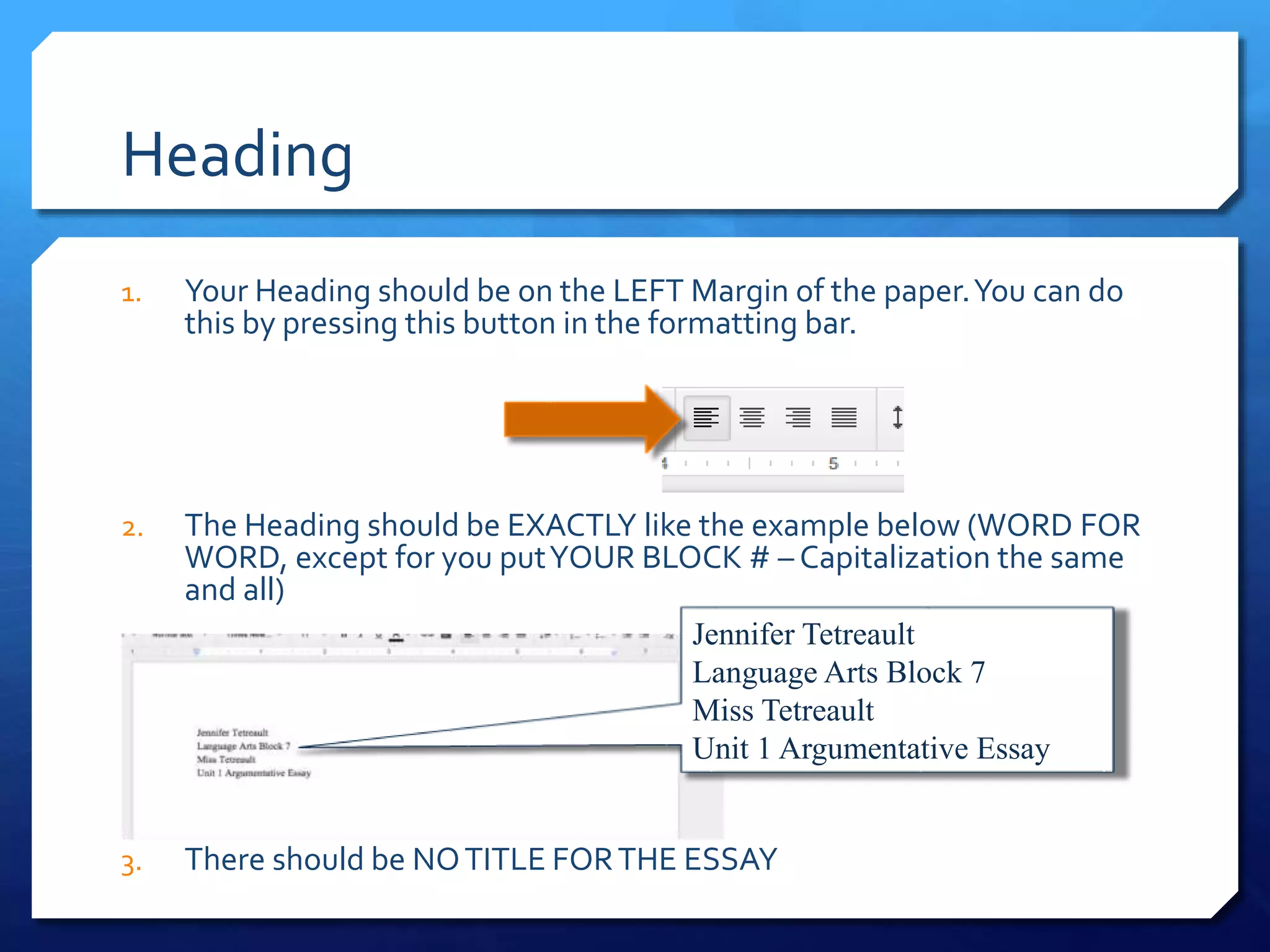 Formatting essentials and common mistakes | PPTX