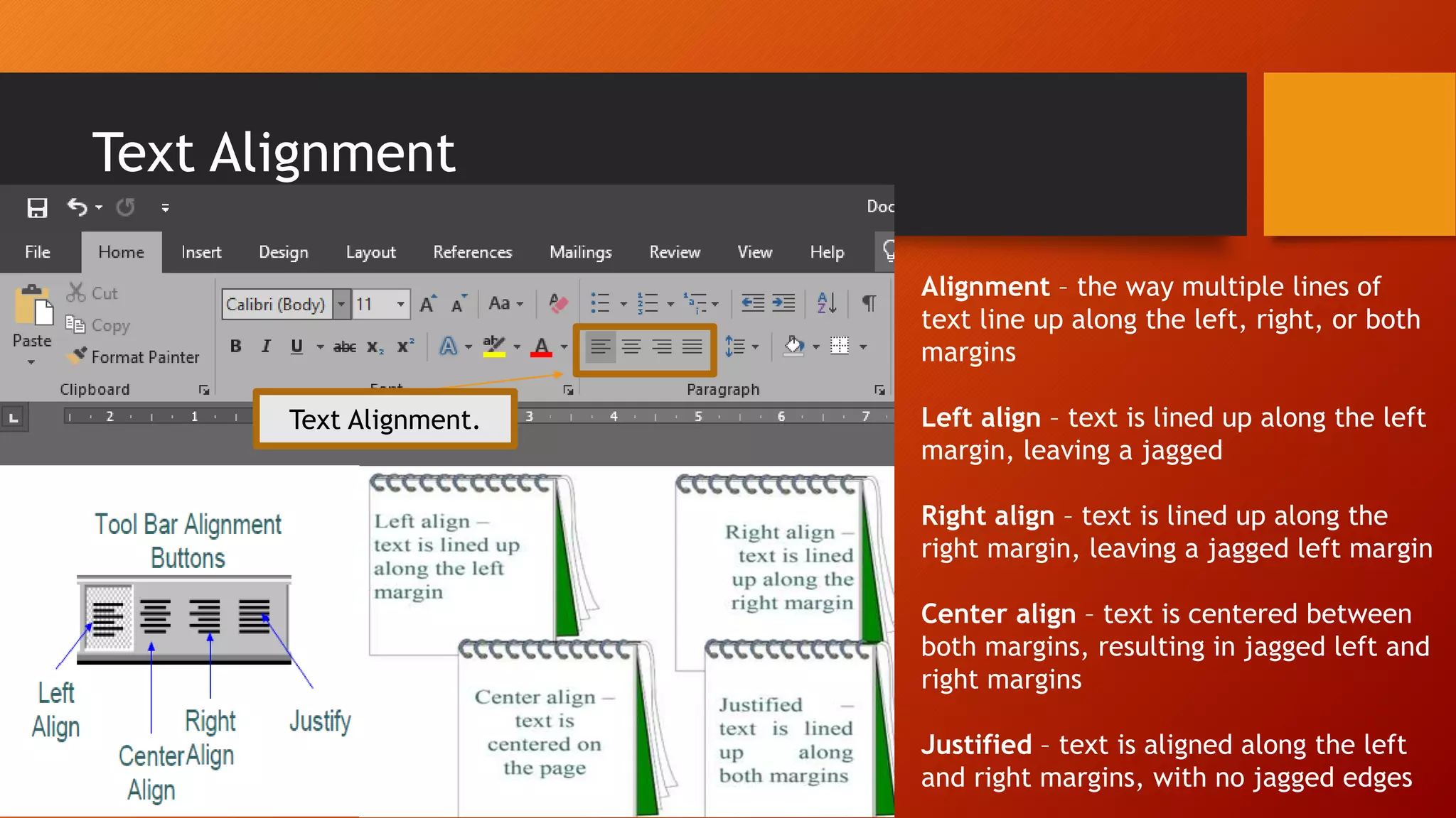 Formatting features in microsoft word | PPTX