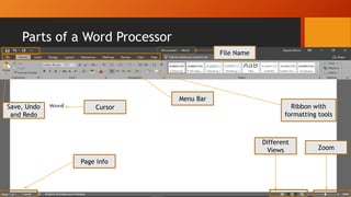 Formatting features in microsoft word | PPTX
