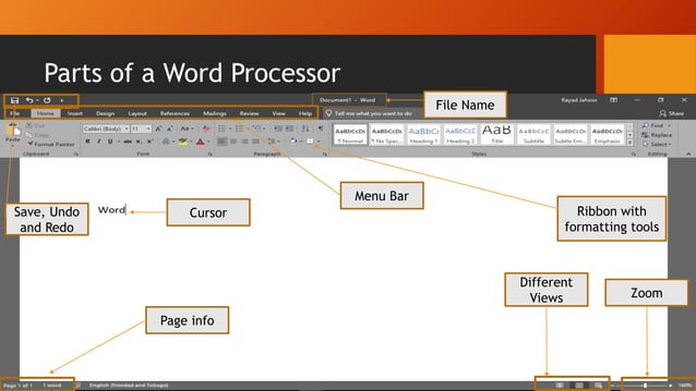 Formatting features in microsoft word | PPTX | Desktop Publishing | Computer Software and ...