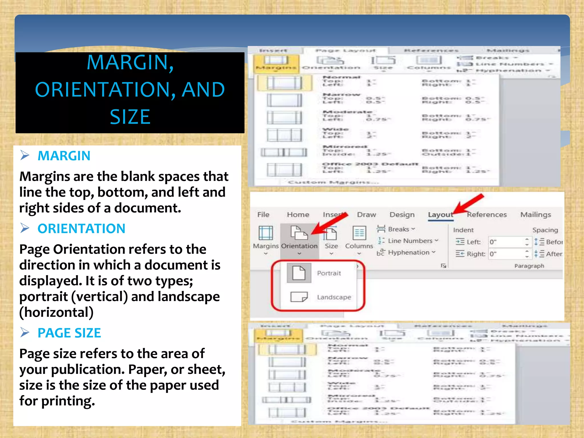 FORMATTING FEATURES OF MS WORD AND OTHER FEATURES OF MS WORD.pptx by ...