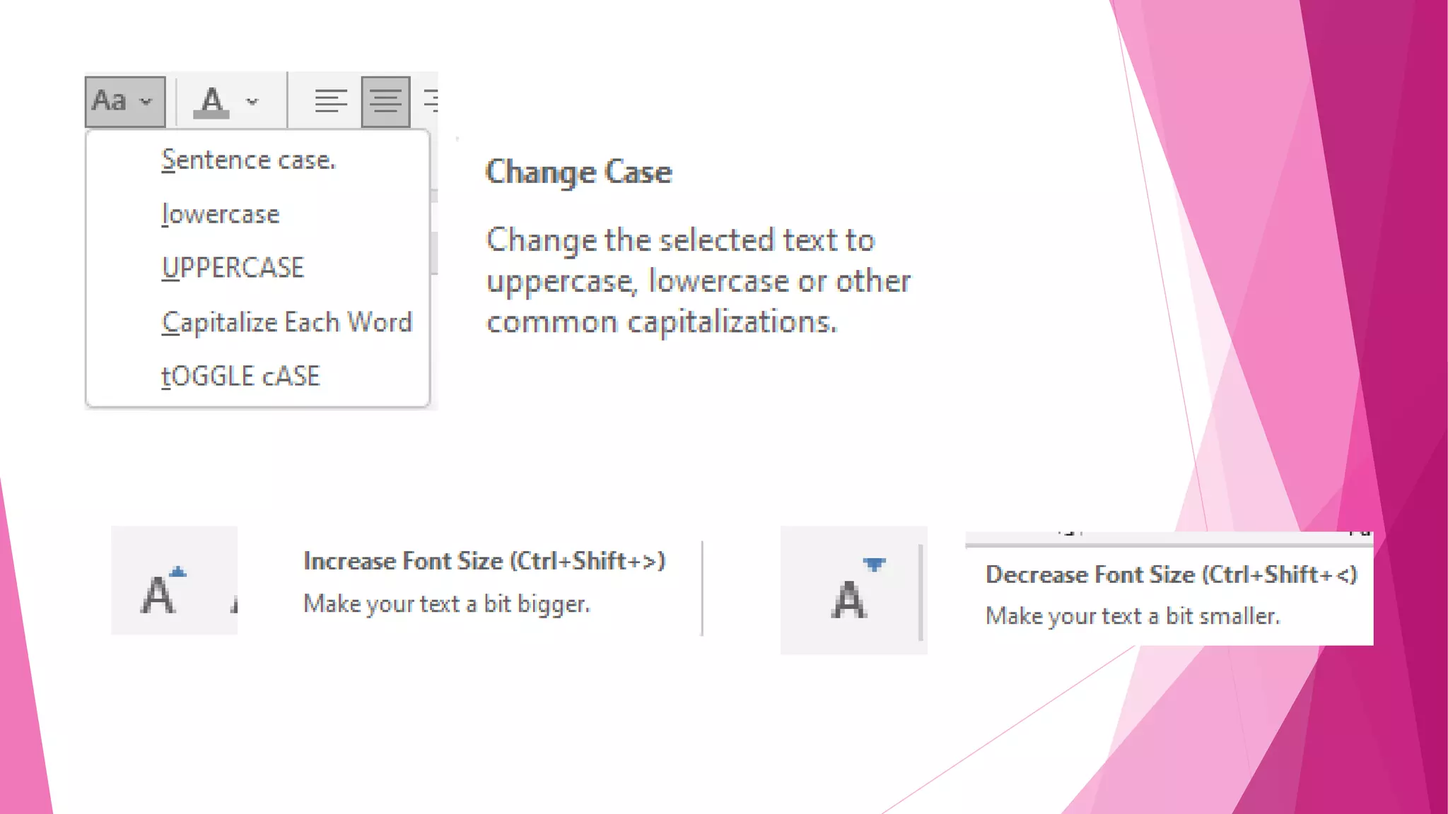 FORMATTING TEXT.pptx