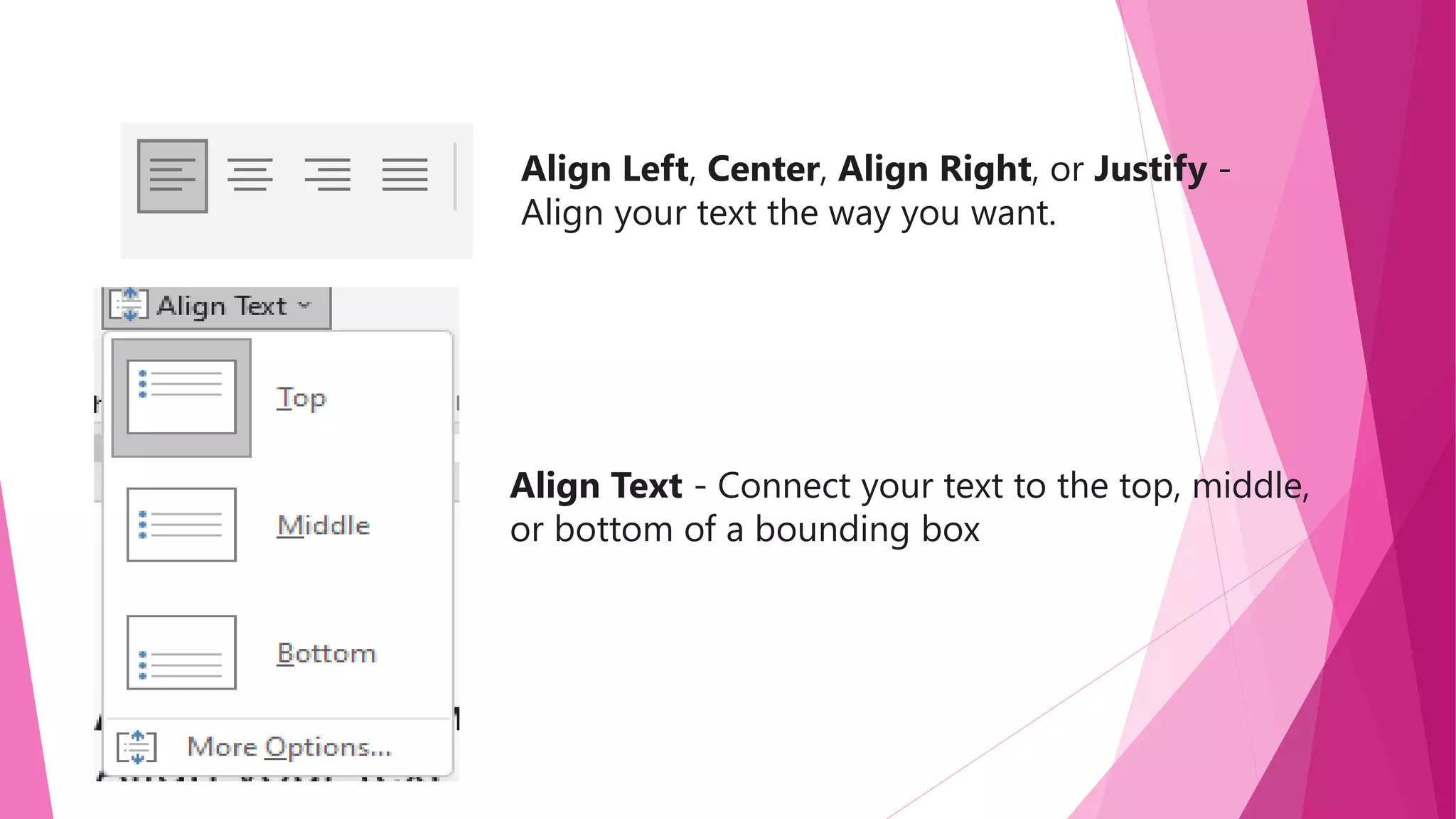 FORMATTING TEXT.pptx