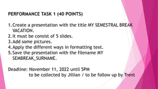 FORMATTING TEXT.pptx