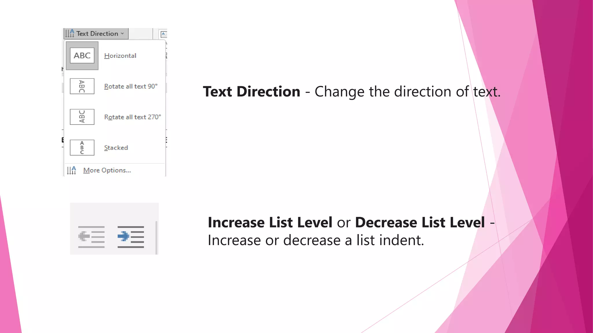 FORMATTING TEXT.pptx