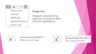 FORMATTING TEXT.pptx