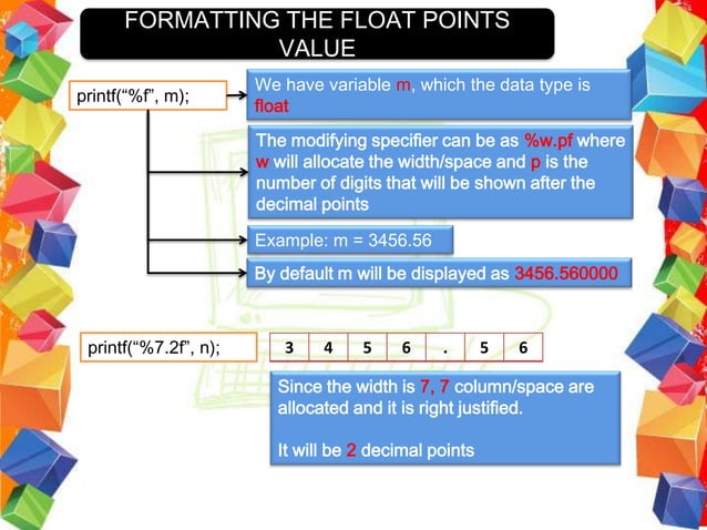 Formatting the output | PPT