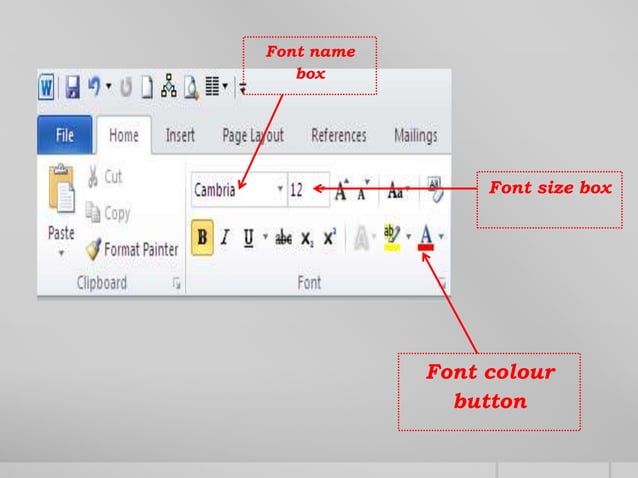 Formattingwordprocessingdocument | PPT