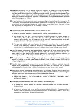 Formax terms and conditions | PDF