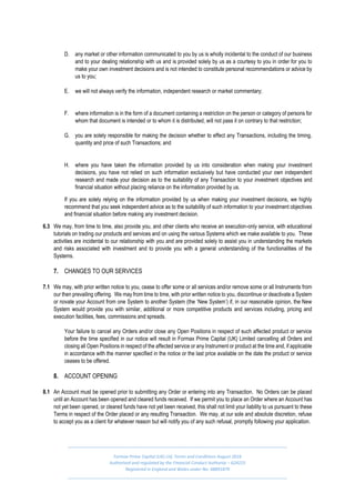 Formax terms and conditions | PDF