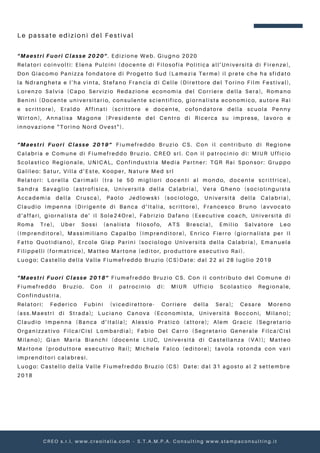 MAESTRI FUORI CLASSE | PDF