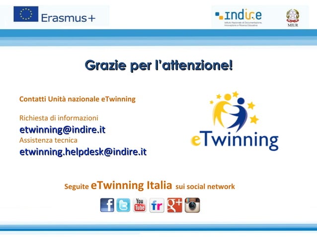 eTwinning per Erasmus Plus KA1 | PPT