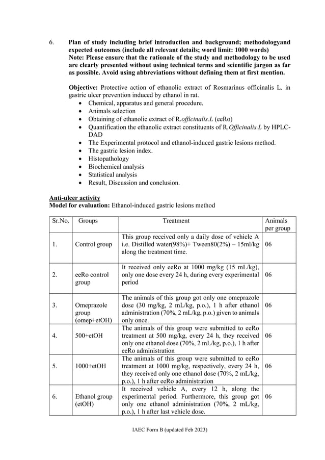 Form_B. Application for permission for experiments involving animals.docx