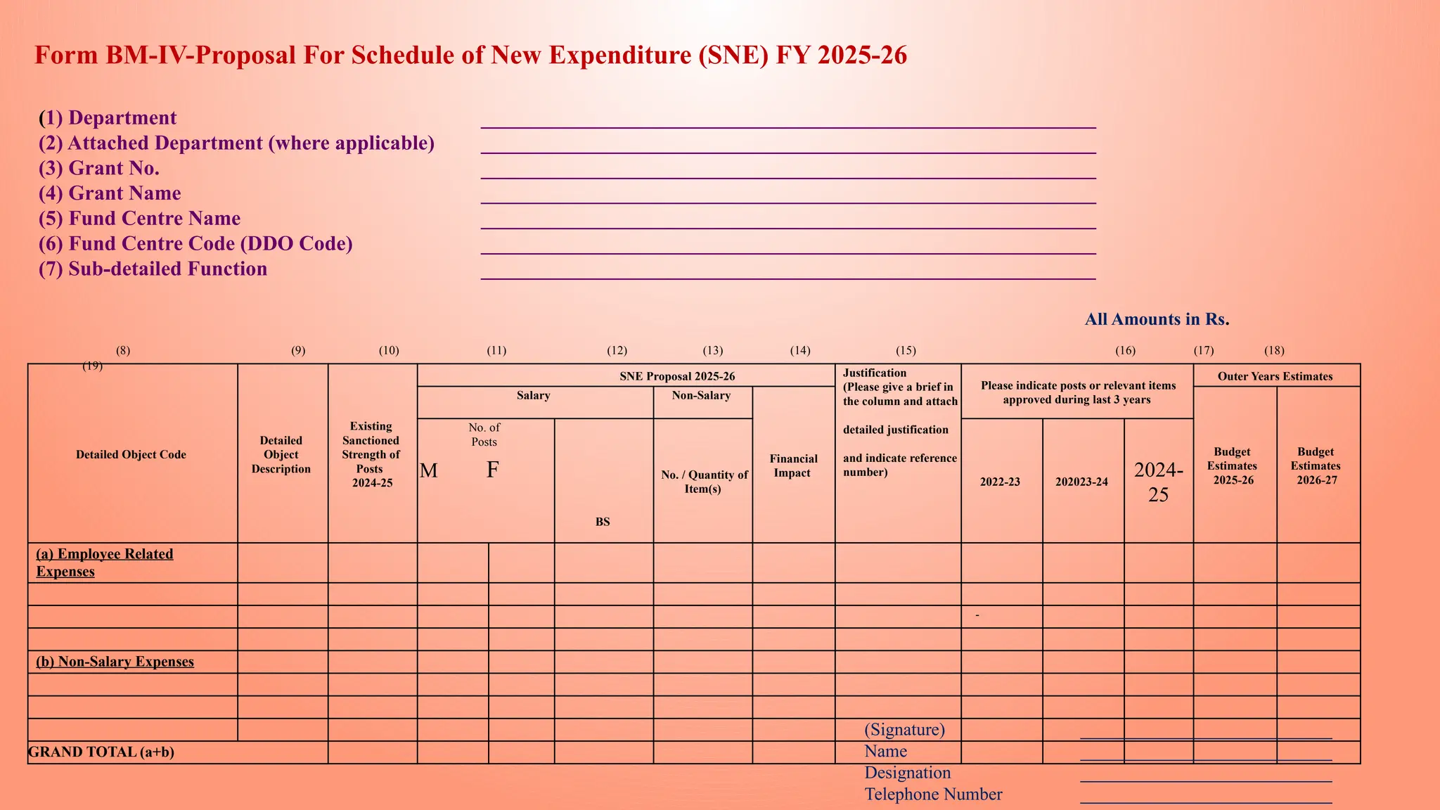 FORM BM - IV SNE Budget Finance Audit plt .pptx