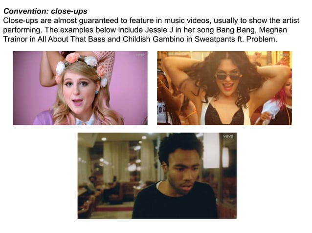 Examples Of Conventions In Use | PPTX | Video Production | Content ...