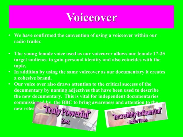 Form conventions | PPTX | Documentary | Genres