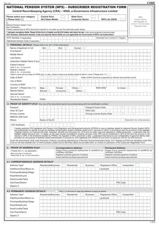 Form csrf subscriber registration form | PDF