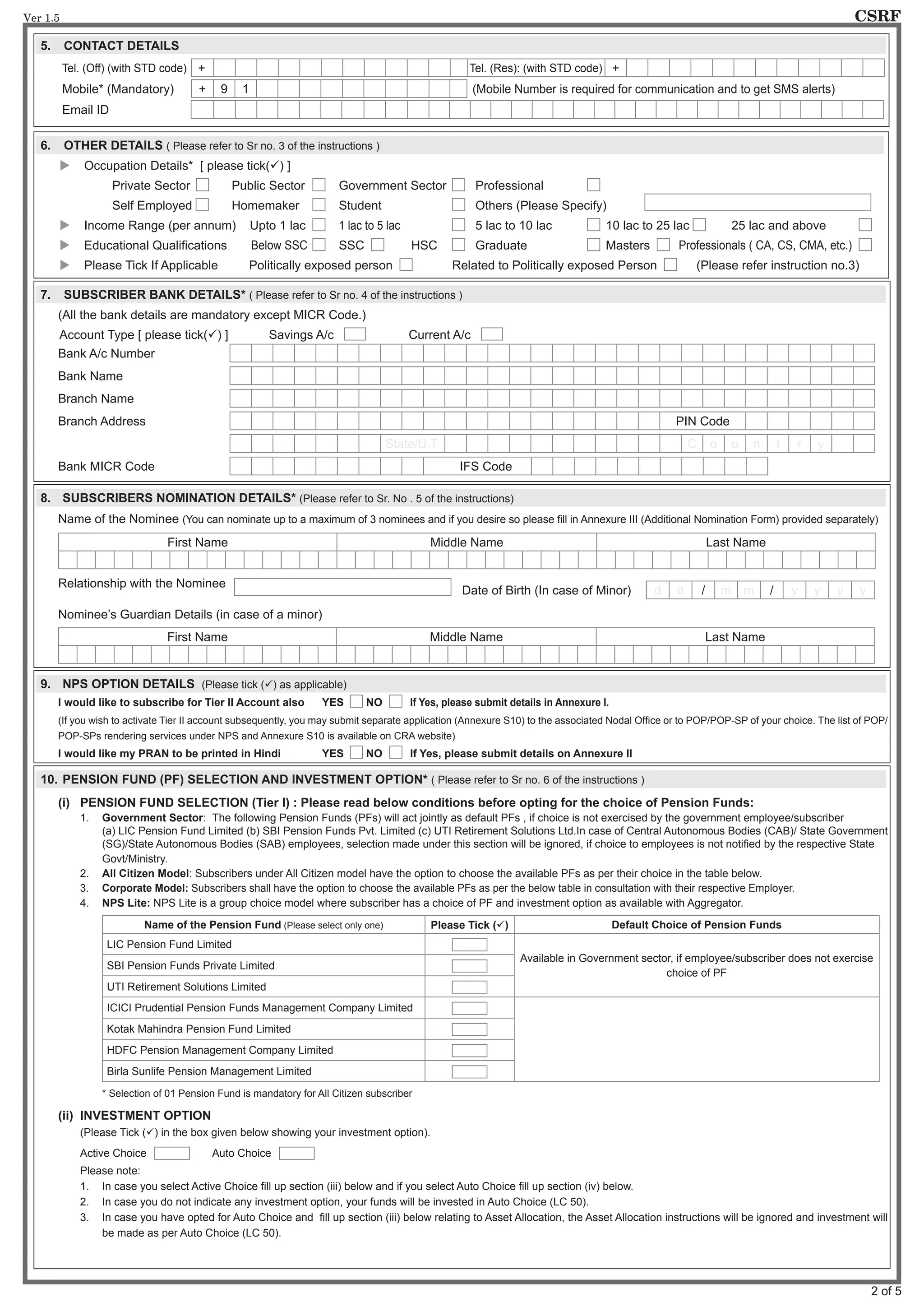 National Pension System | PDF