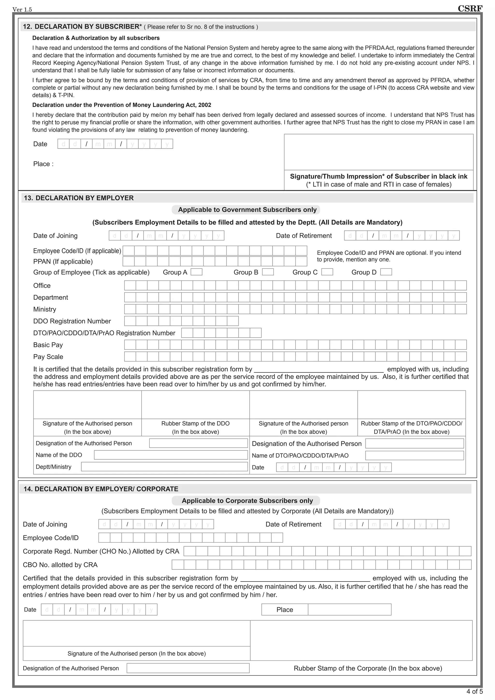 National Pension System | PDF