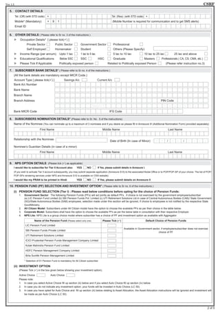 National Pension System | PDF