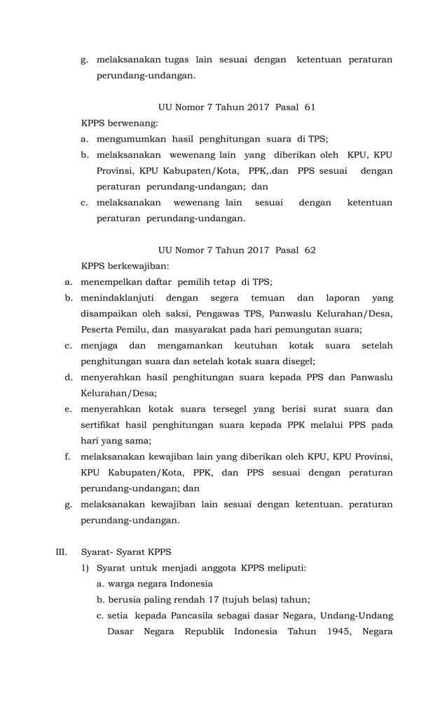 Form dan jadwal pembentukan kpps 2019 | PDF
