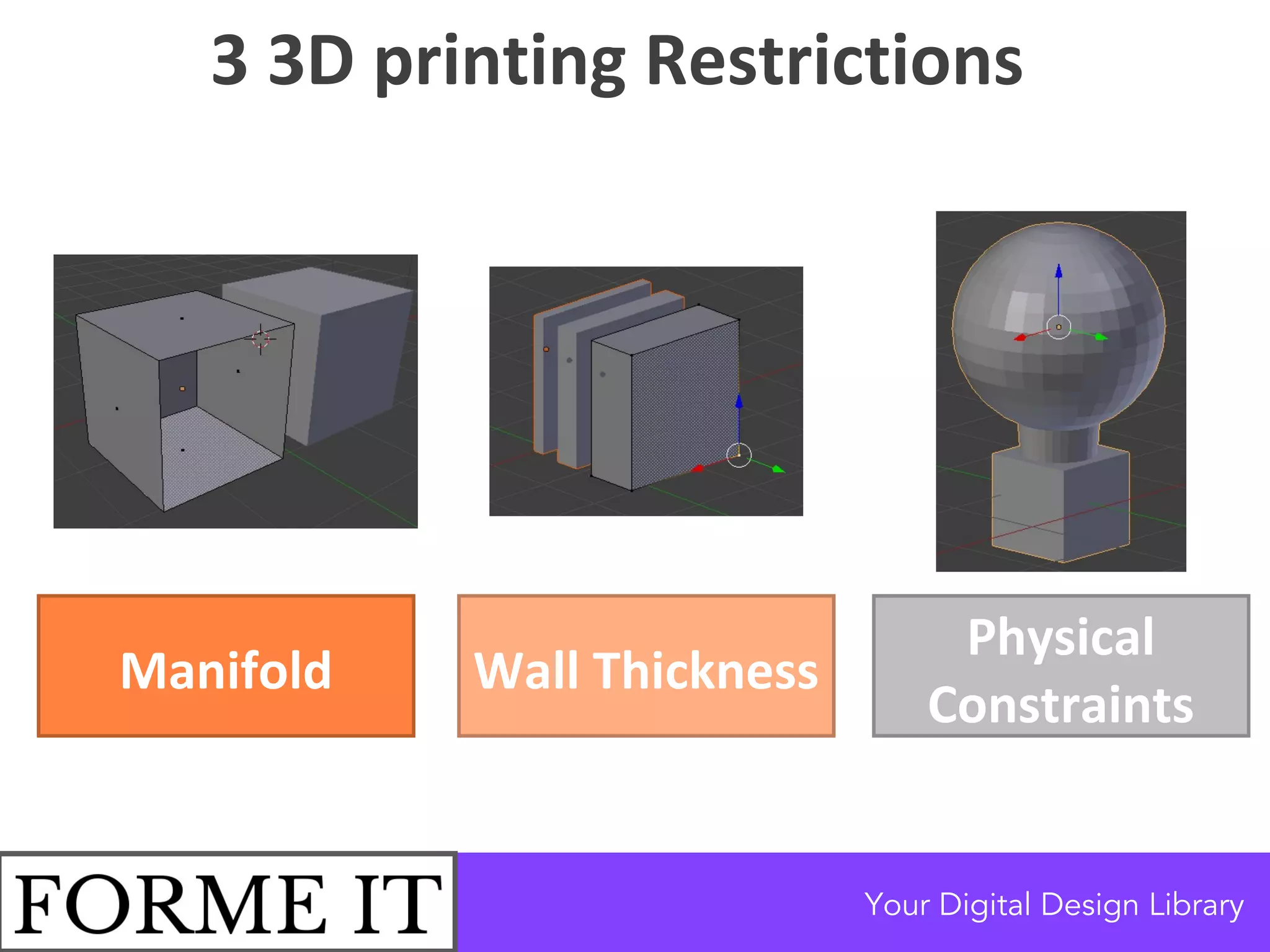 Forme blender workshop | PPT