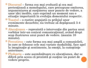 Forme de comunicare | PPT