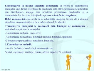 Formele comunicarii. Comunicarea orala | PPT