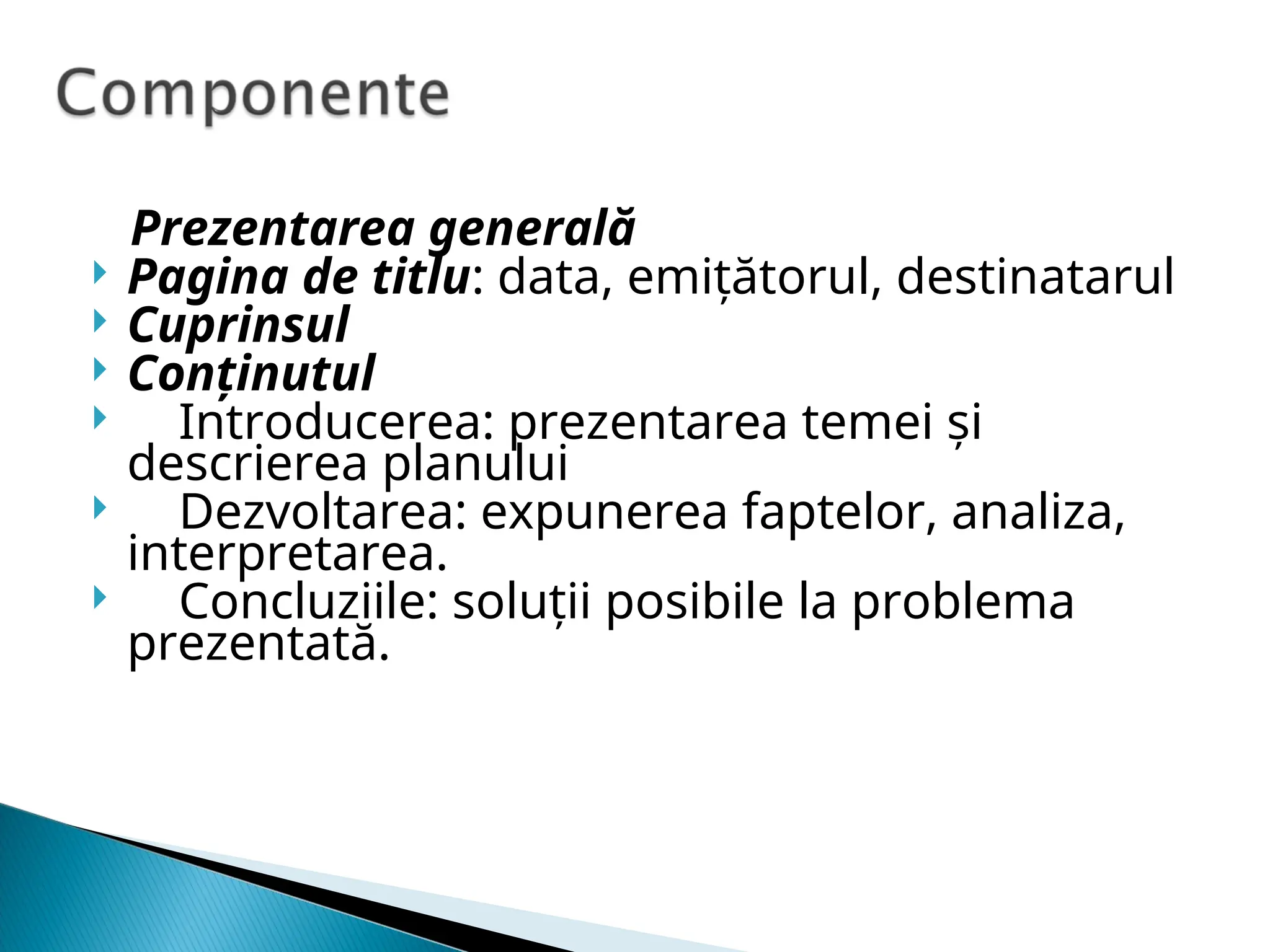 Formele comunicarii scrise | PPT