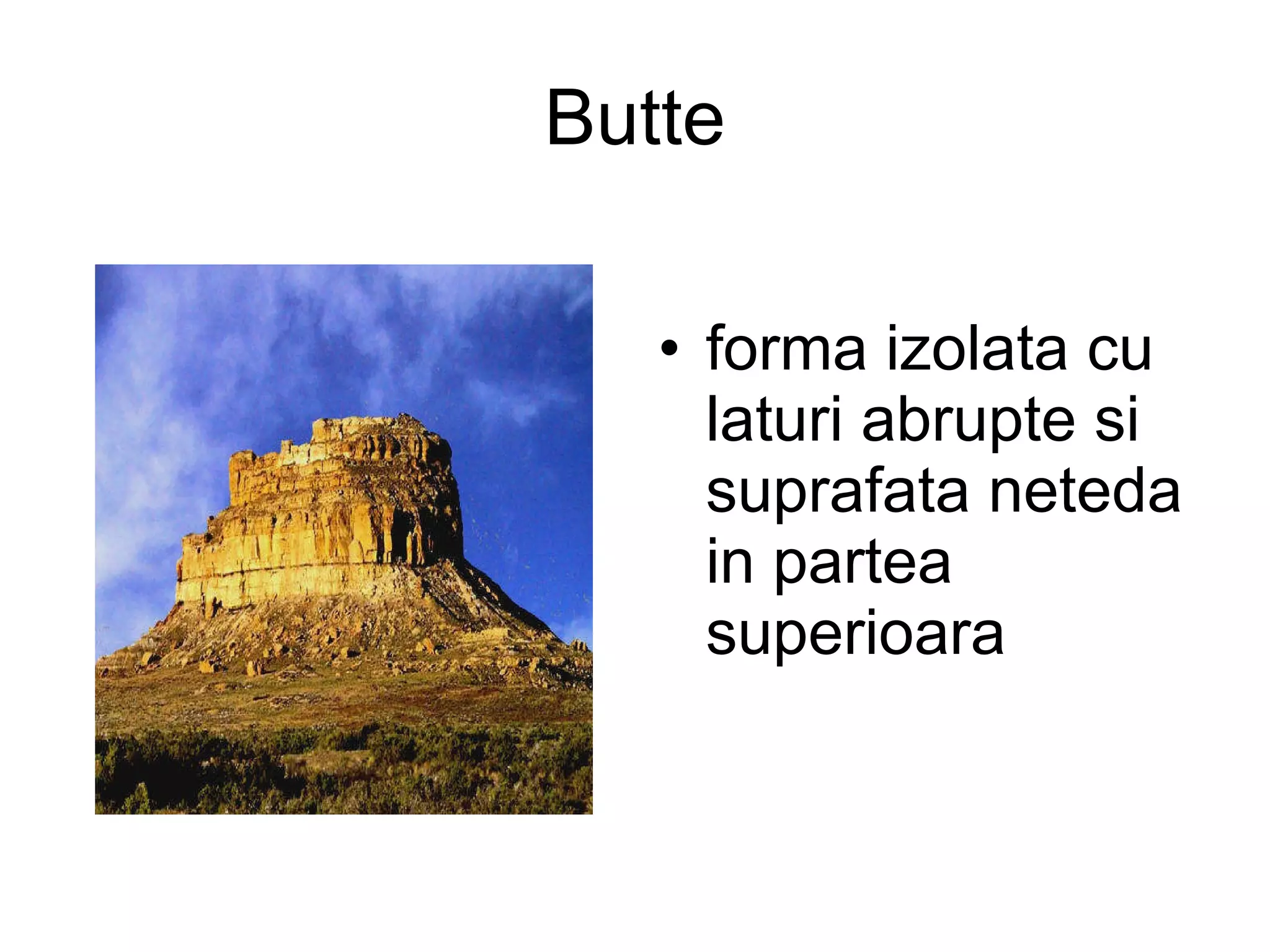 Formele reliefului desertic | PPT