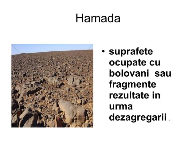 Formele reliefului desertic | PPT