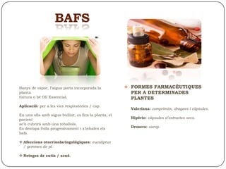 Formes farmacèutiques fitoteràpiques | PPT